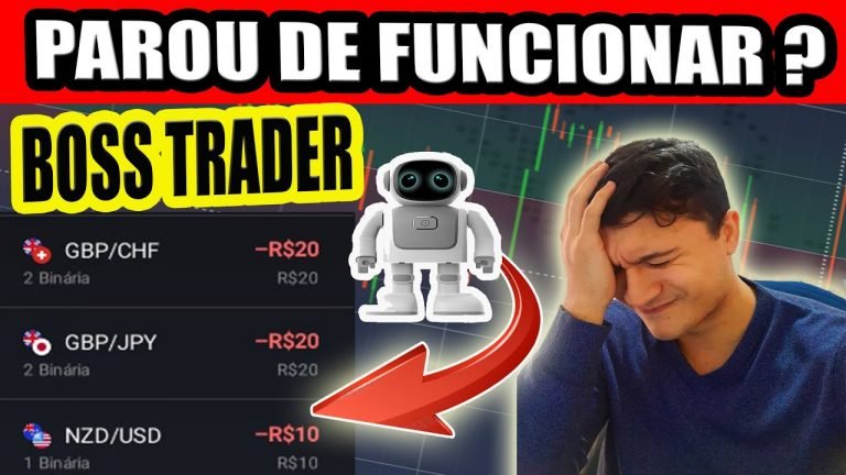 PAROU?? Boss Trader Funciona? Boss Trader Vale a Pena? Robo Boss Trader ...