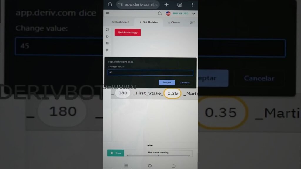 🤖 Deriv Robot 2024 – No Loss Strategy ChatGPT AI Bot | Over & Under Deriv Bot #shorts #derivbot ...